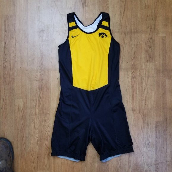 Nike | Other | Iowa Hawkeyes Big Nike Speedsuit Skinsuit Singlet Track ...